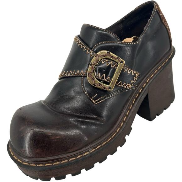 lei | Shoes | Vintage 9s Y2k Amputee Womens 7 Left Shoe Lei Chunky ...